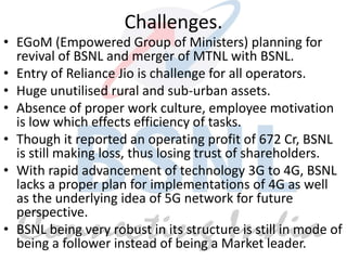 BSNL Supply Chain Mgt PPT | PPTX