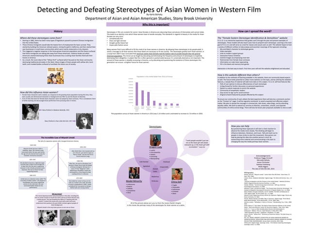Detecting and Defeating Stereotypes of Asian Women in Western Film | PPT