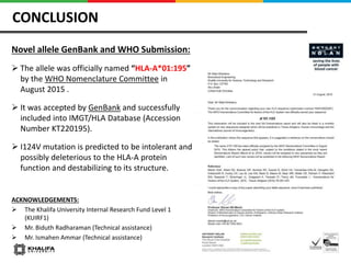 SEHA e-Poster_HLA_Wael Abdrabou | PPTX