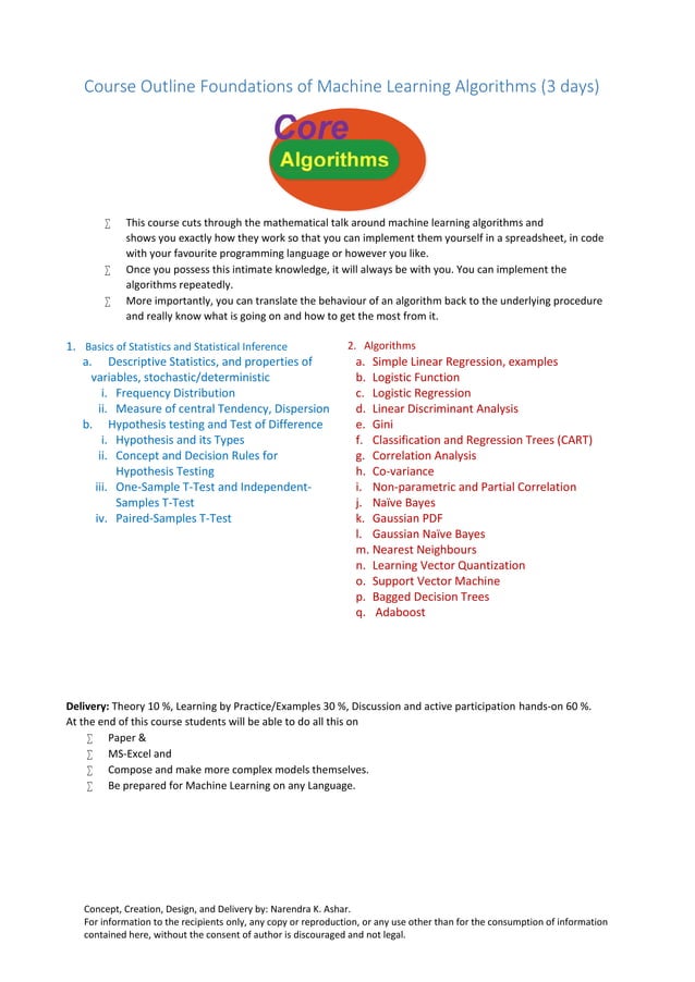 Machine Learning and Deep Learning from Foundations to Applications ...