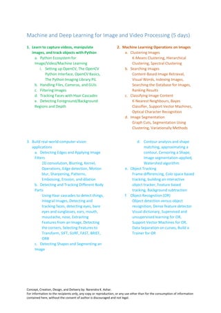 Machine Learning and Deep Learning from Foundations to Applications Excel, R, Python by Narendra ...