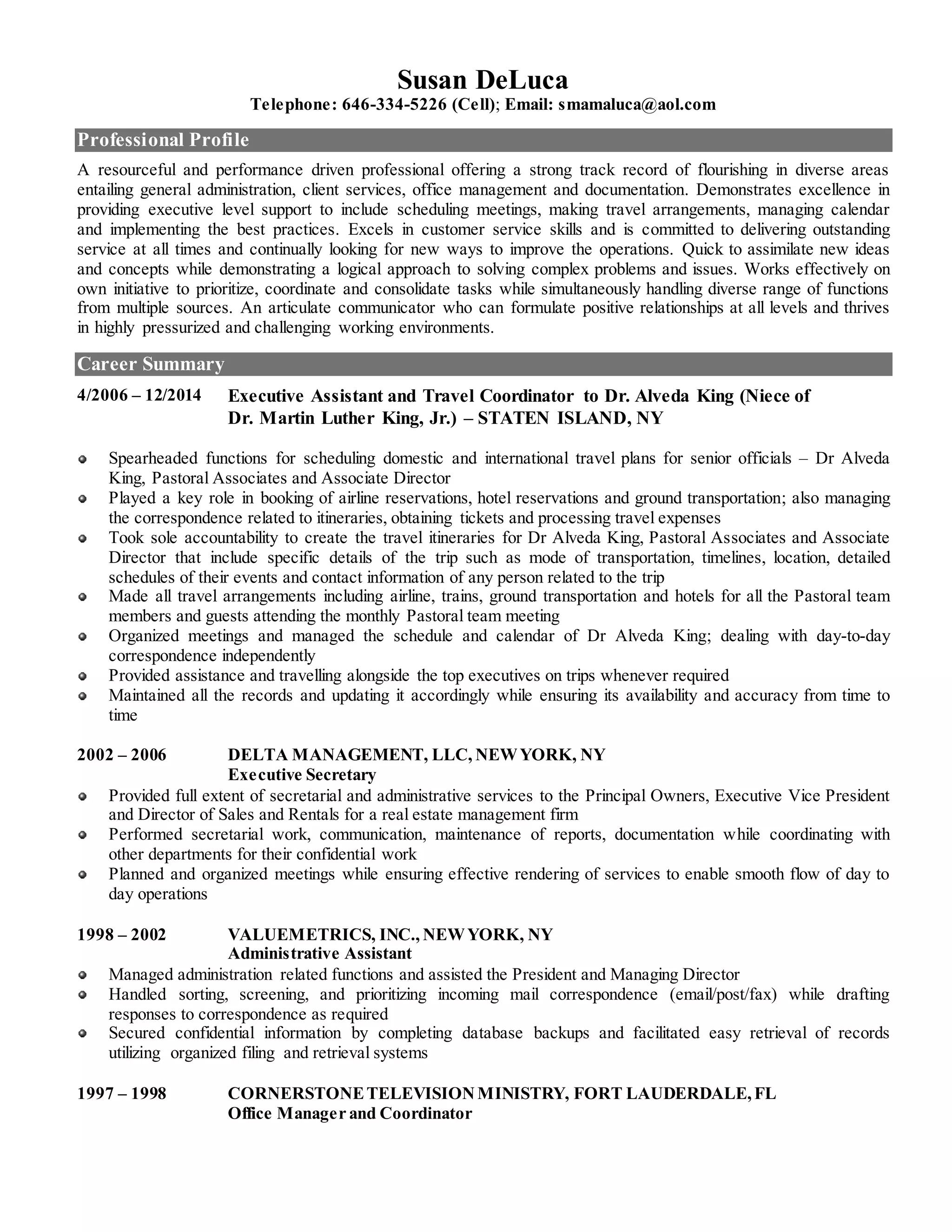 Susan M. DeLuca Resume 2 | DOCX