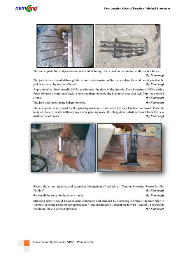 01 Construction Code of Practice - Method of Statement | PDF