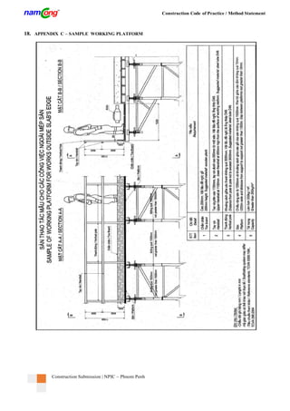 01 Construction Code of Practice - Method of Statement | PDF