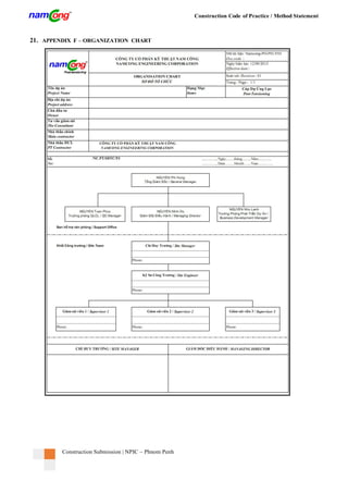 01 Construction Code of Practice - Method of Statement | PDF
