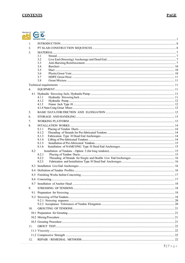 01 Construction Code of Practice - Method of Statement | PDF