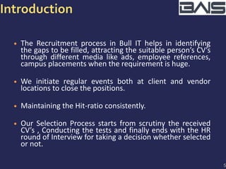Bull IT- Recruitment Process | PDF