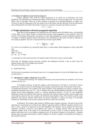 Modeling of neural image compression using gradient decent technology | PDF