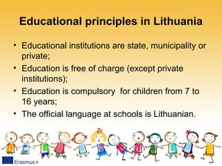 SCHOOL SYSTEM - LITHUANIA | PPT