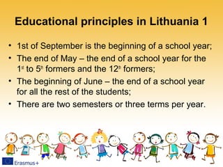 SCHOOL SYSTEM - LITHUANIA | PPT