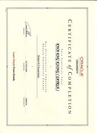 Oracle Siebel CRM version 8.0 Essential for CRM on premise | PDF