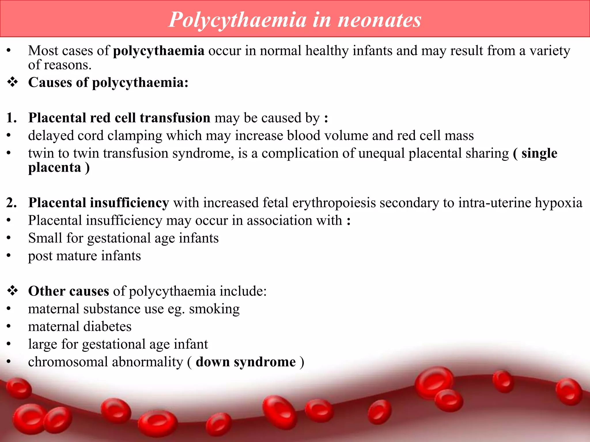 polycythemia | PPTX