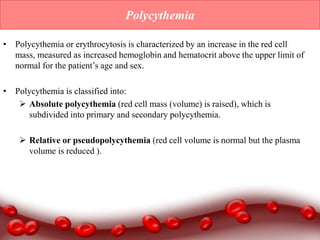 polycythemia | PPTX