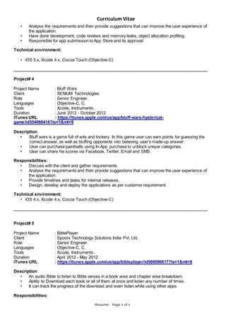 Shiva_CV | DOCX | Computer Software and Applications | Computing
