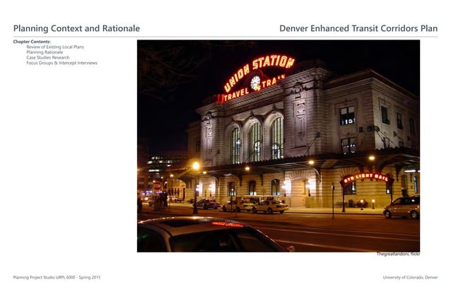Denver Enhanced Transit Corridors | PPT