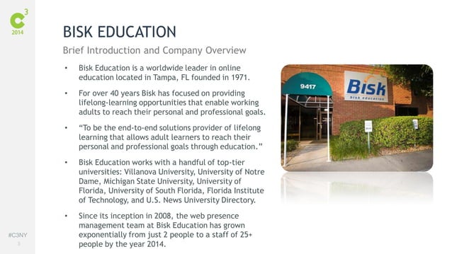 C3 2014 Breakout Frank Pipolo | PPT