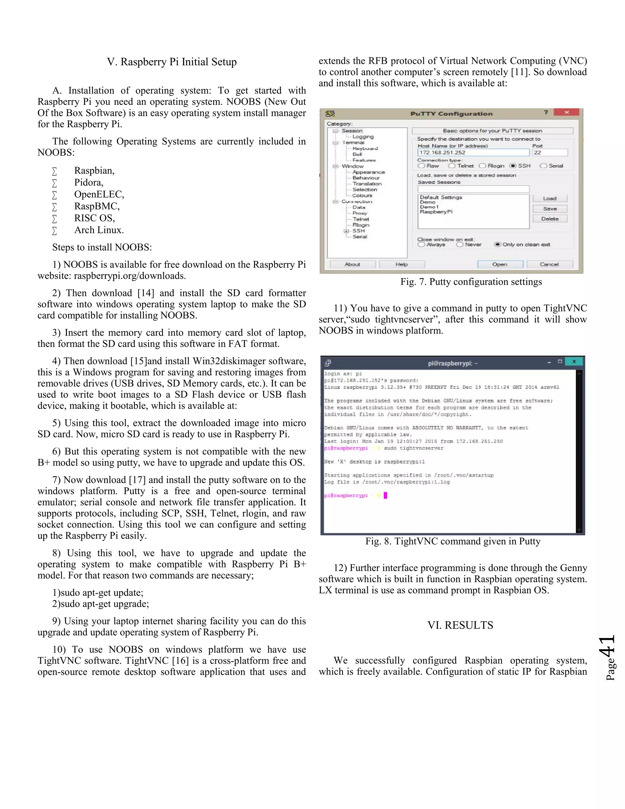 Video Surveillance Using Raspberry Pi Architecture | PDF