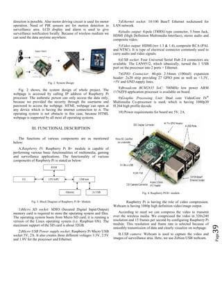 Video Surveillance Using Raspberry Pi Architecture | PDF