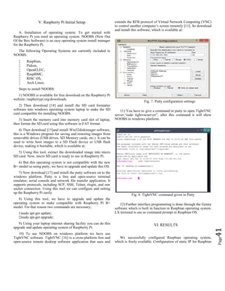 Video Surveillance Using Raspberry Pi Architecture | PDF