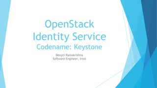 OpenStack Keystone | PPT