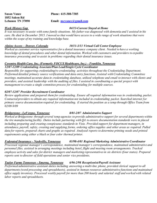 NSCV Resume | PDF