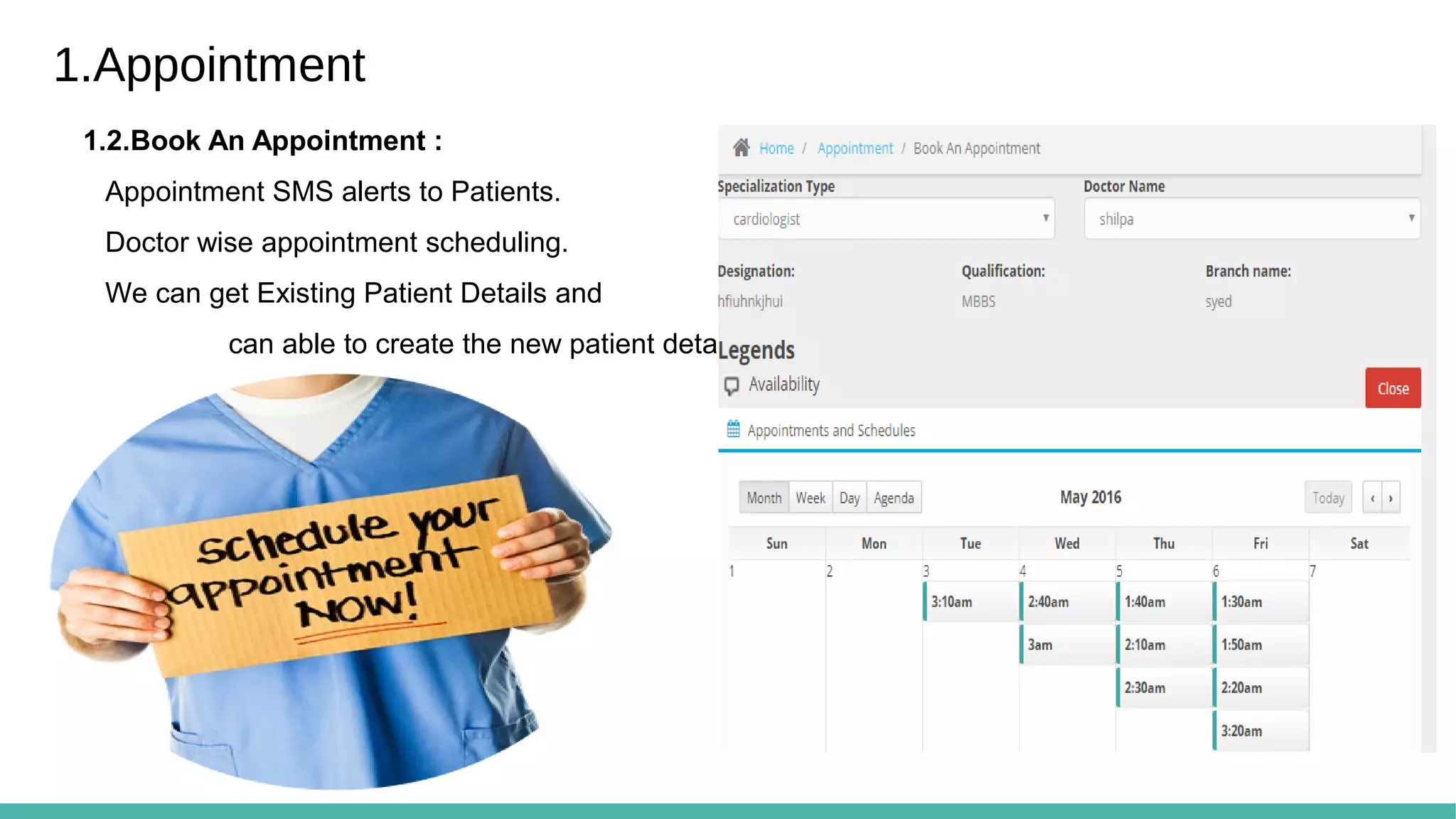 Hospital Management System Presentation | ODP