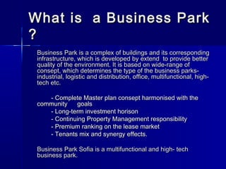 Business Park Sofia | PPT