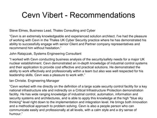 Cevn Vibert Introduction Presentation | PPT