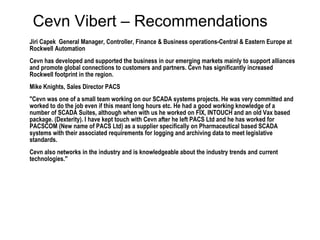 Cevn Vibert Introduction Presentation | PPT