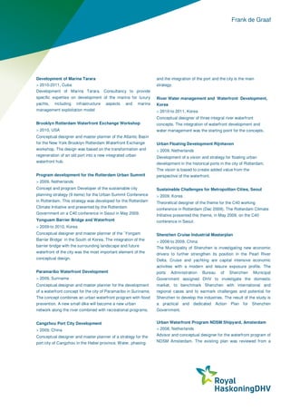 CV_Frank de Graaf_RHDHV-UK 2016 | PDF