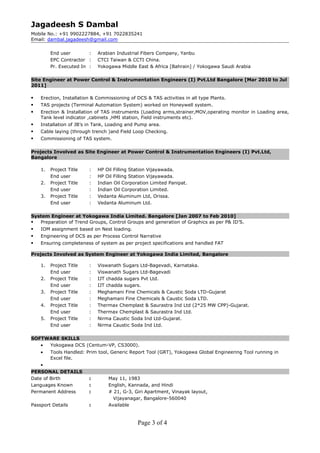 Jagadeesh Dambal_Resume | DOC