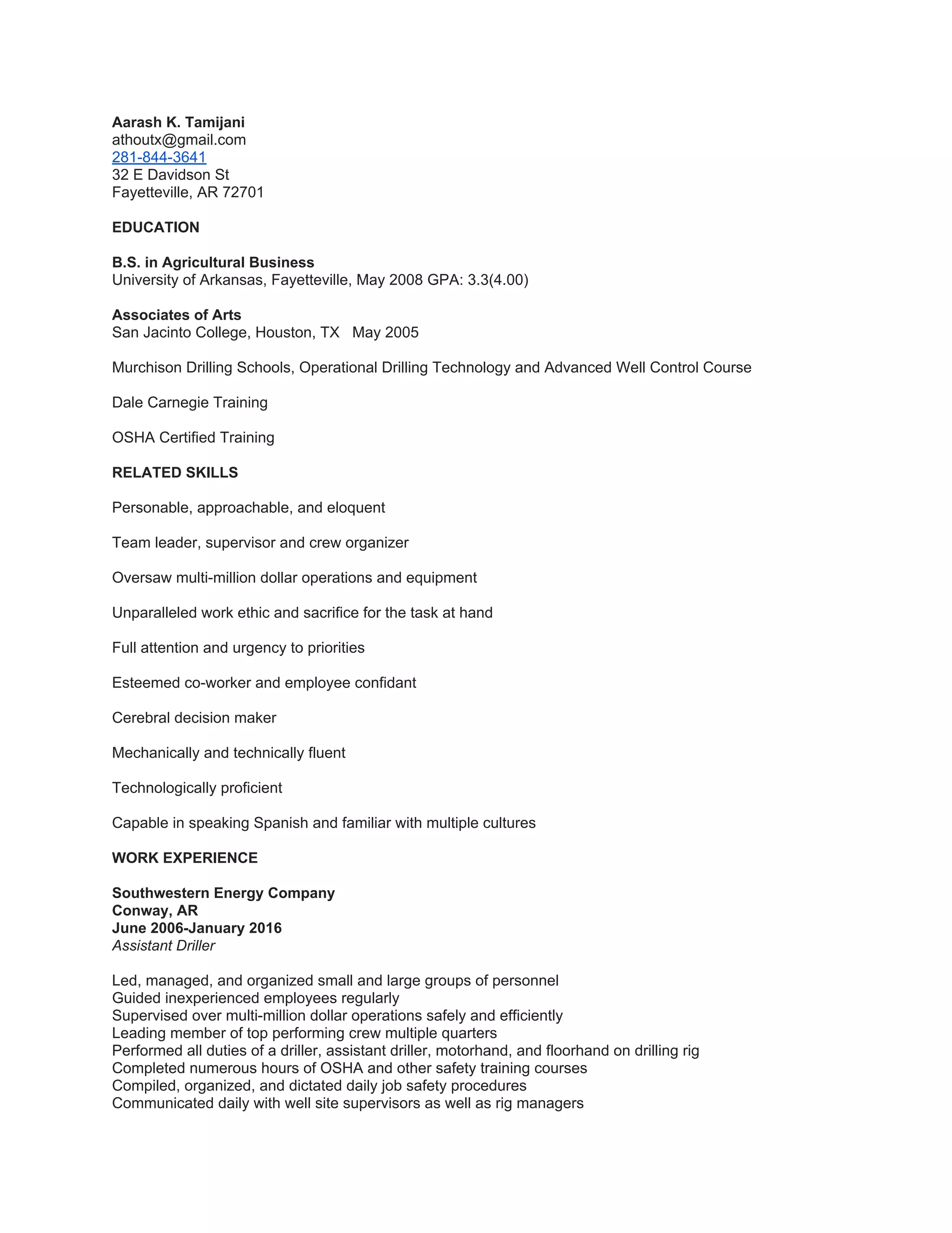 Resume 7.13.2016