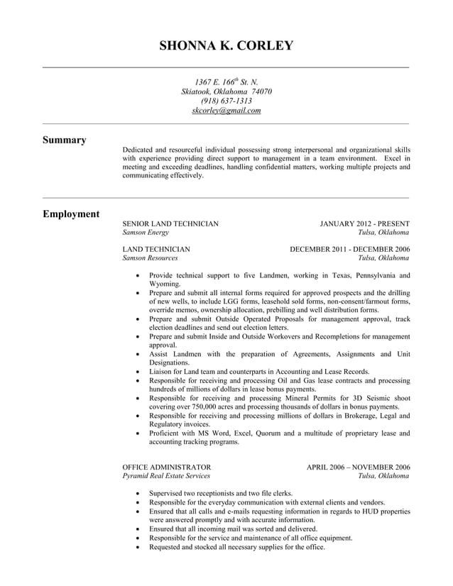 Resume3 | PDF | Office Property | Real Estate