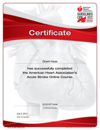 certificate | PDF
