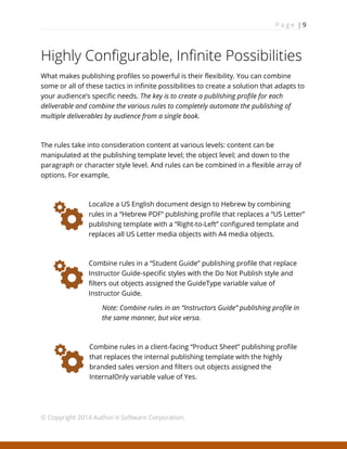 Write Less Publish More Handout | PDF | Desktop Publishing | Computer Software and Applications