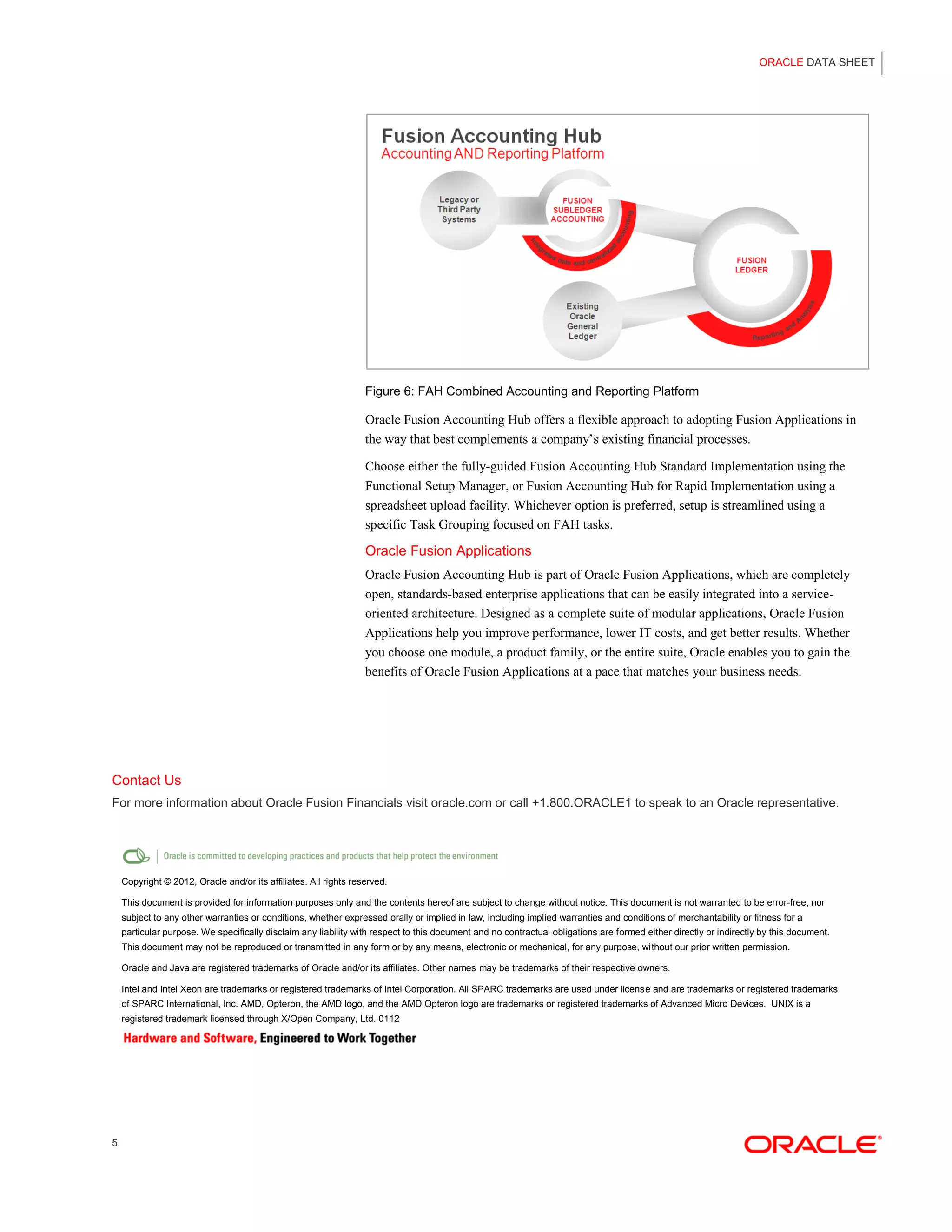 Fusion Accounting Hub | PDF