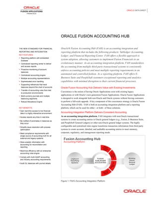 Fusion Accounting Hub | PDF