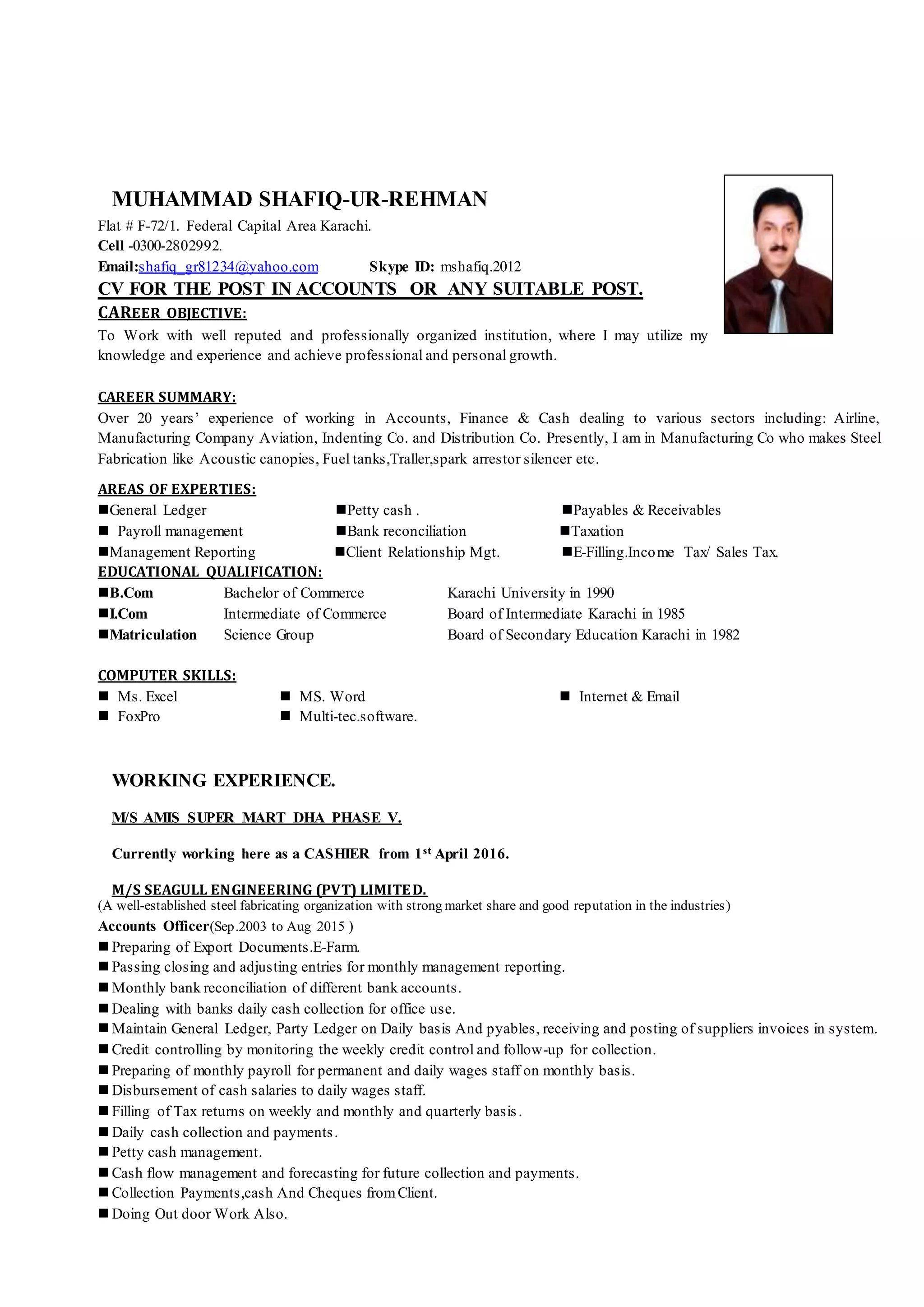 New cv of me | DOCX