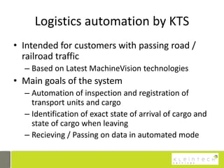 KTS logistics solutions | PPT