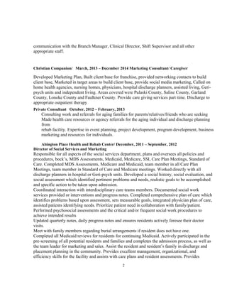 Susan Kuehner Resume 2015 | DOC