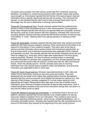 Focus Group Findings Report | PDF