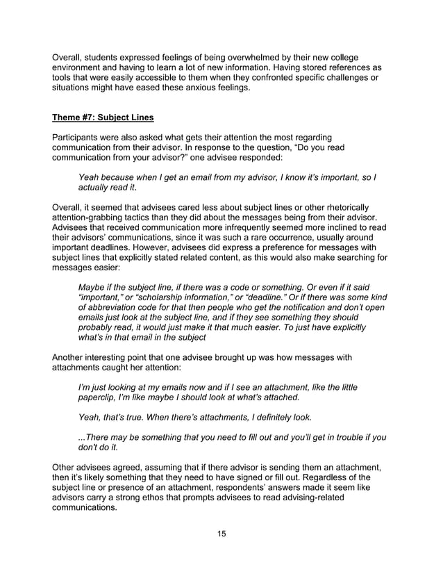 Focus Group Findings Report | PDF