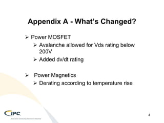 APEC 2012 Slides - IPC-9592 Derating Guidance | PPTX