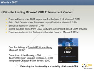 C360 Product Webinar | PPT