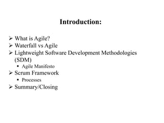 Agile PP for Presentation II | PPT