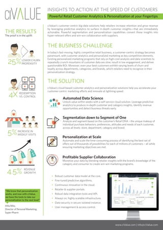SolutionsOverview_One Pager | PDF