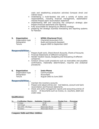 umar cv | PDF