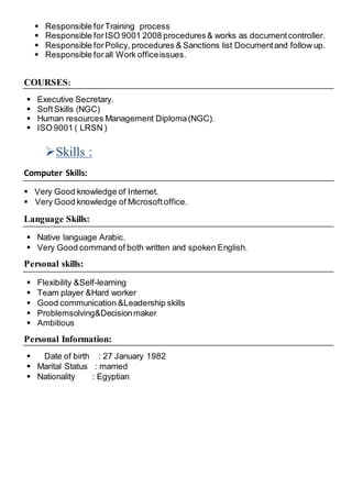 Heba CV | DOCX