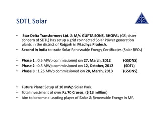 SDTL BROCHURE complete | PPT