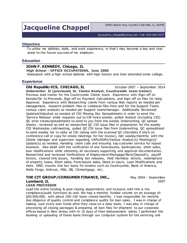 JC resume 2011 revised | DOCX